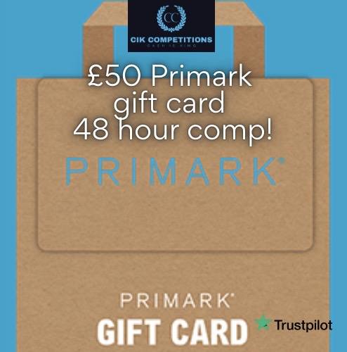 Quick £50 Primark Gift card - CIKComps