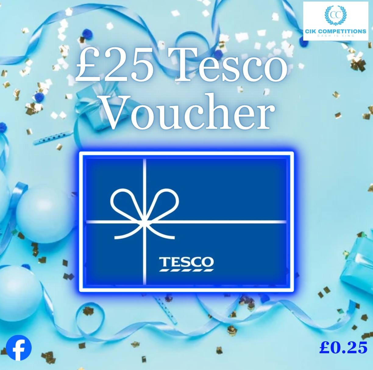 £25 Tesco Voucher - CIKComps